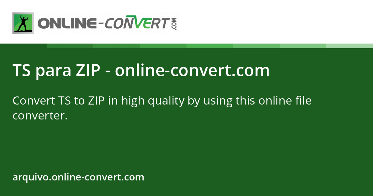 TS para ZIP - online-convert.com